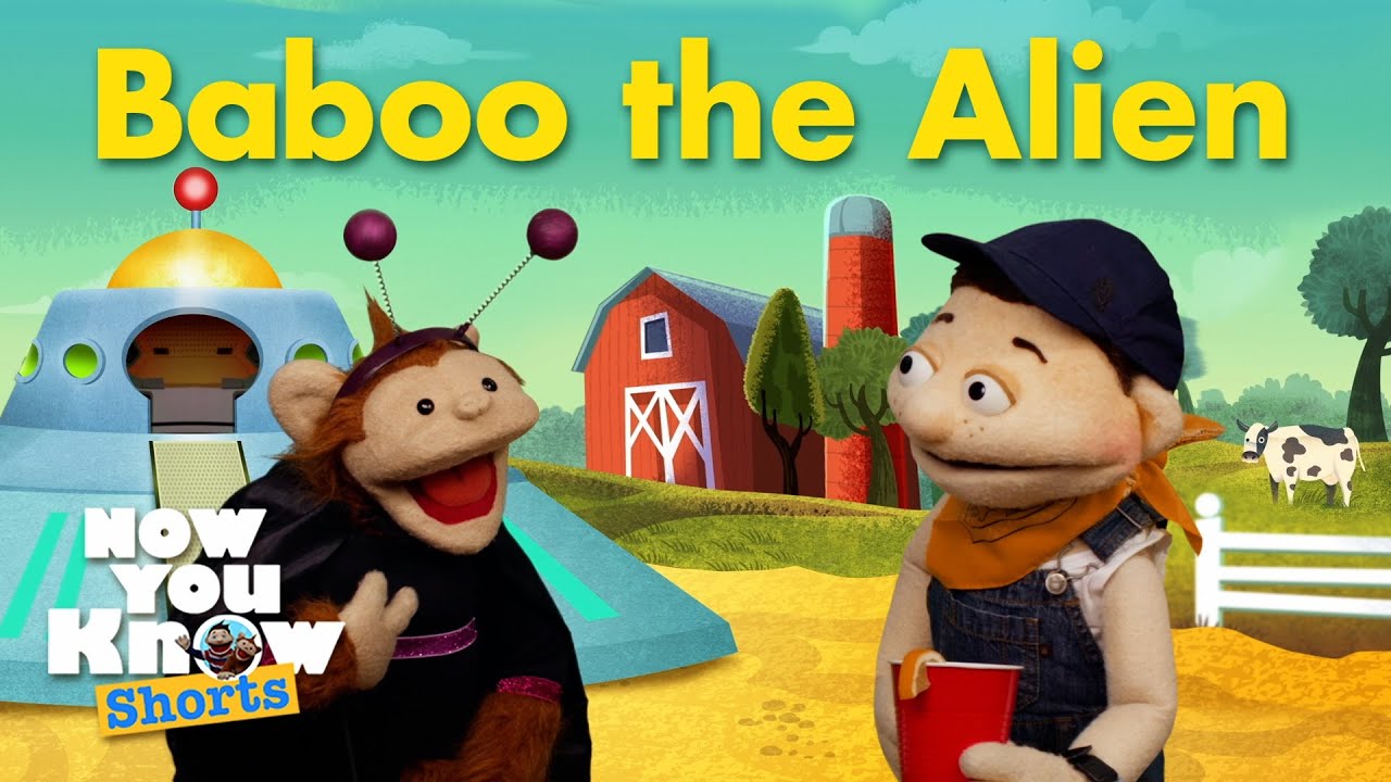 Baboo the Alien👽 | Now You Know | Cartoons for Kids 🧑🏻🐵 - YouTube
