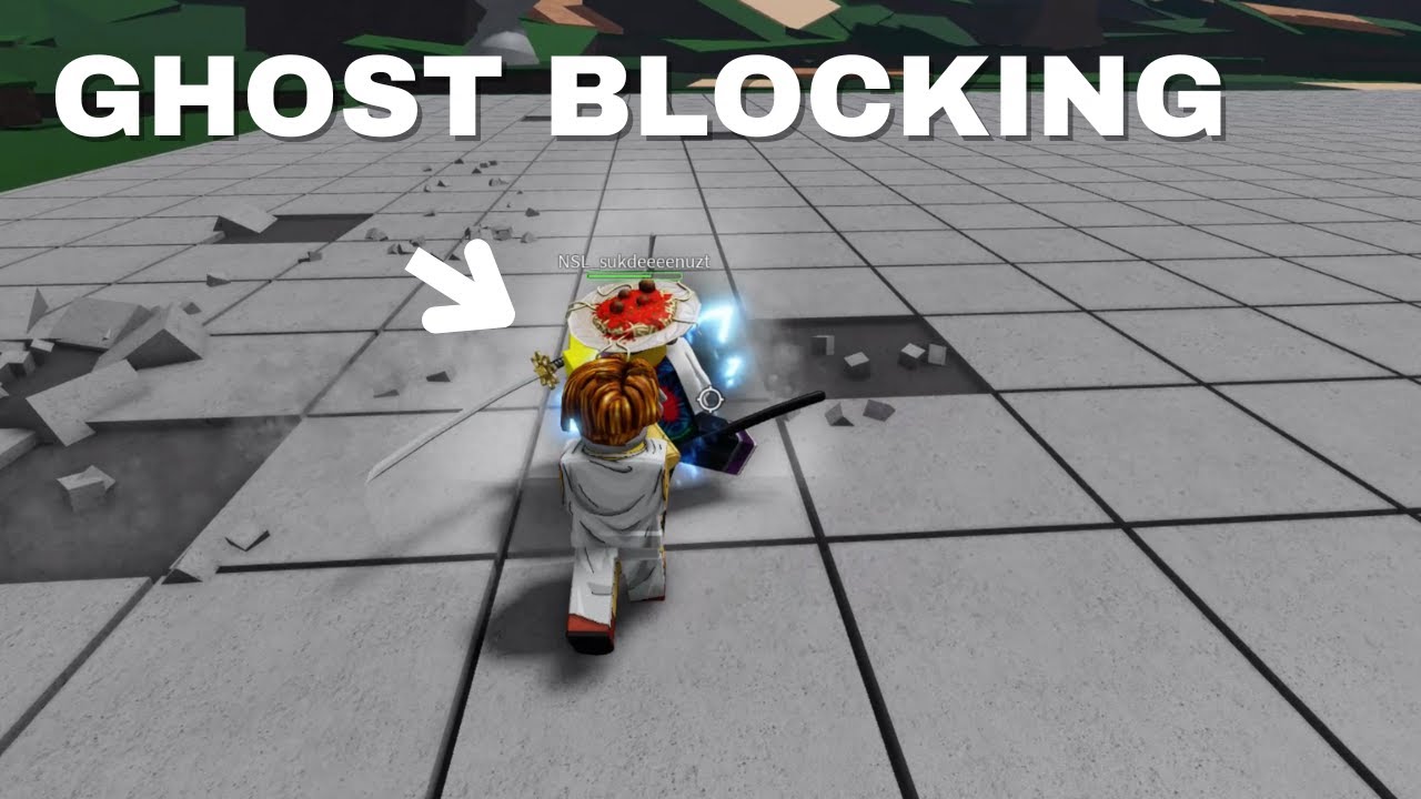 Practicing GHOST BLOCK in Rank (The Strongest Battlegrounds) - YouTube