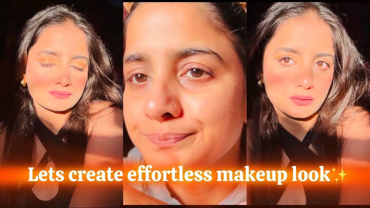 Lets create effortless makeup look ☺️#makeup #makeuptutorial # ...