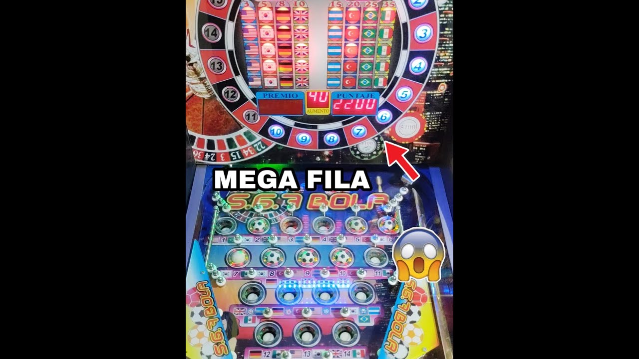 MEGA filota 😱😱 en la pinball 567 pelotas 🇺🇲🇰🇷🇩🇪🇬🇧🇦🇷🇹🇷🇧🇷🇲🇽 Por fin hice ...