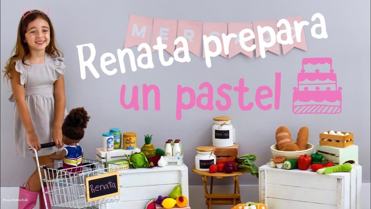 Princess Renata prepara un pastel!! - YouTube