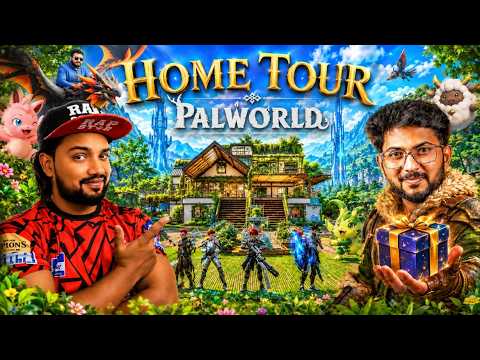 Munna Bhai Was SHOCKED by My DREAM HOUSE 😱🔥  Palworld 1.0  Telugu Gaming Zone @Munnabhaigaming