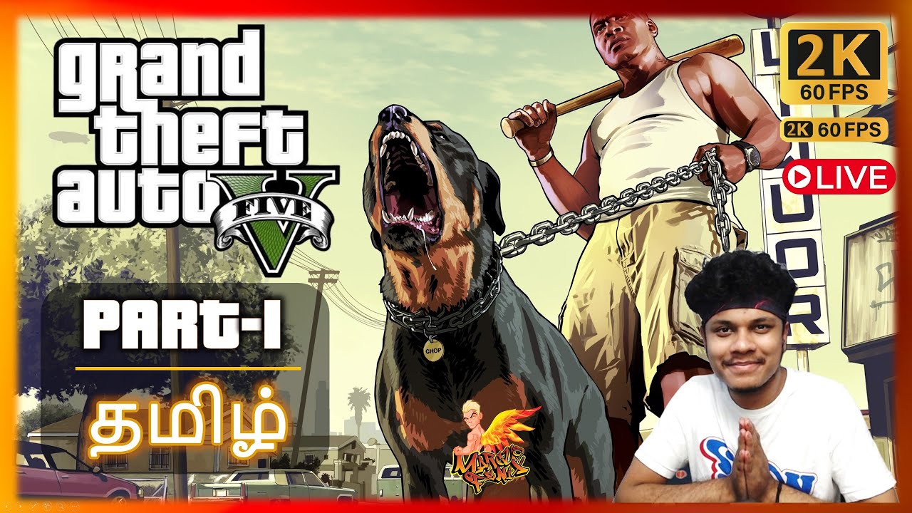 🔴Grand Theft Auto V Tamil (PART 1) | 2K60 FPS RTX 3080 | Tamil Gameplay ...