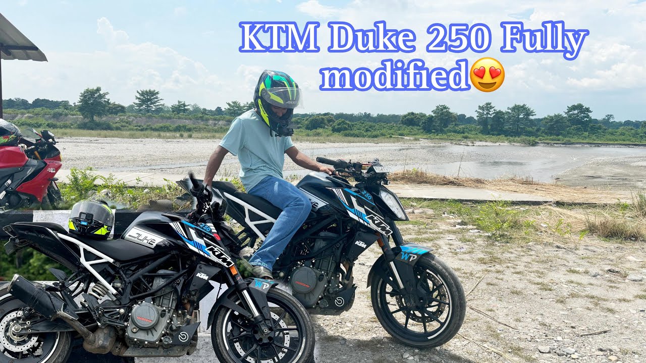 Ktm Duke 250 Fully Modified 😍With X3 kit || - YouTube