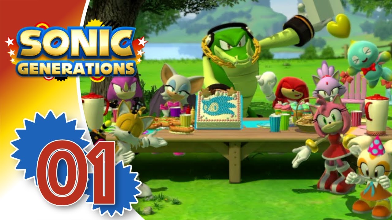 Let's Play Sonic Generations, Part 1 - Birthday Boy - YouTube