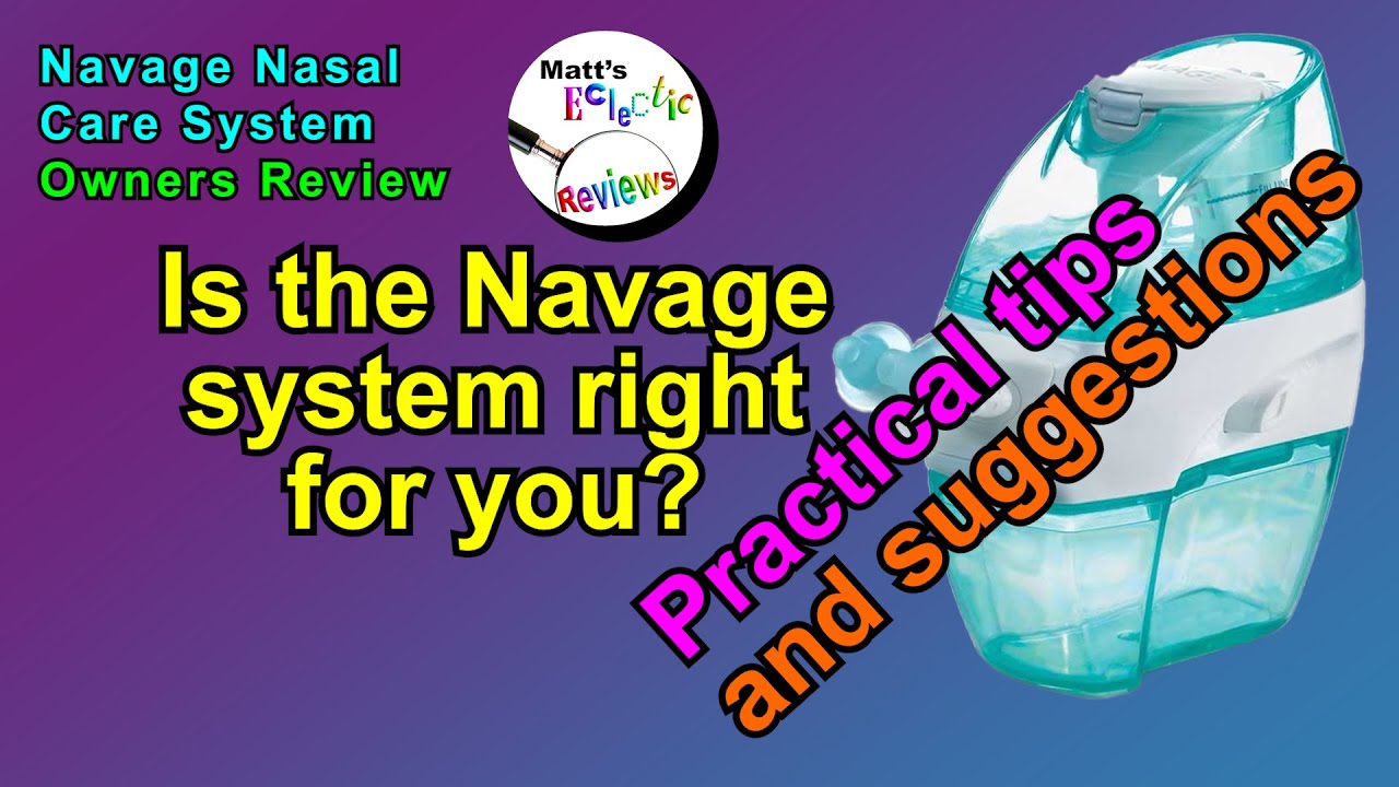 Navage Nasal Care Owners Review - YouTube