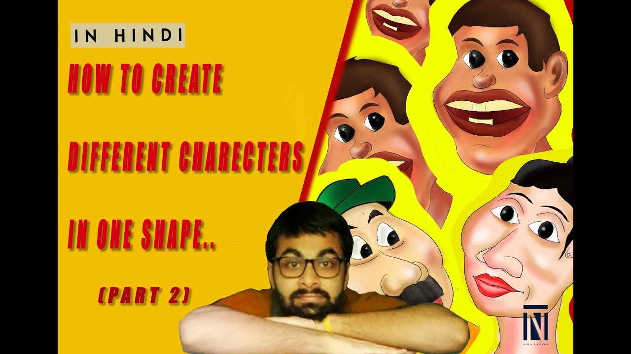 HOW CREATE DIFFERENT TYPES OF CHARACTERS IN ONE SHAPE PART 2 YouTube how-create-different-types-of-characters-in-one-shape-part-2-youtube