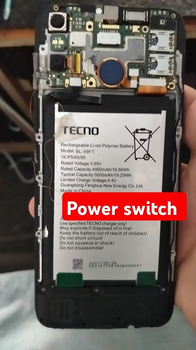 Tecno Spark 6 ga power button problem jumper #shorts #tecno #youtubeshorts #viralshort - YouTube