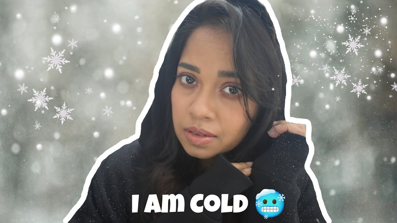 COLD GIRL MAKEUP ️Trying The Viral " I am Cold " Makeup Look 🥶🧊 - YouTube