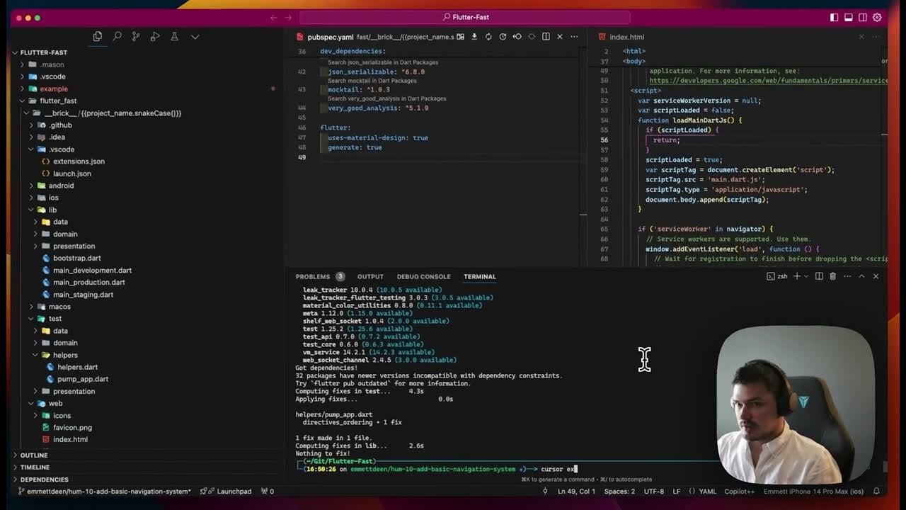 DevLog[0] - Early Stage Flutter Boilerplate - YouTube