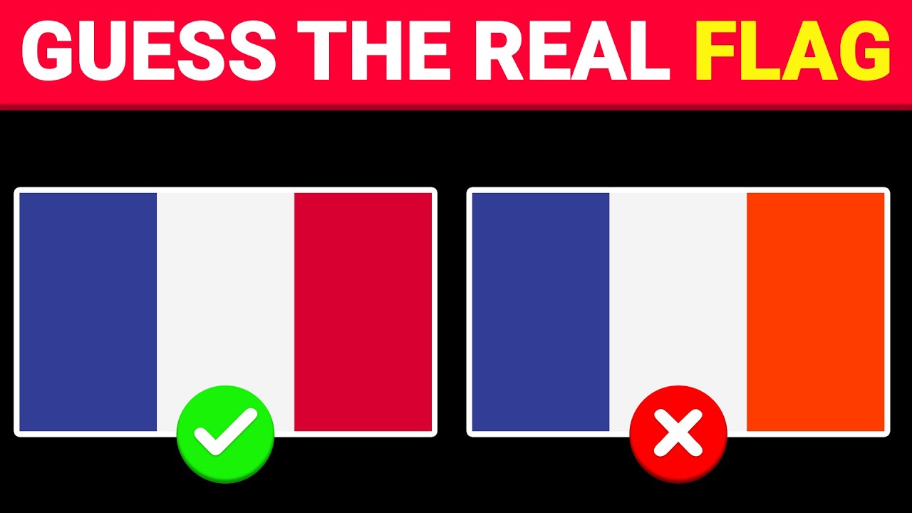 Guess the Correct Flag | 50 Country Flags Quiz Challenge | Identify the ...