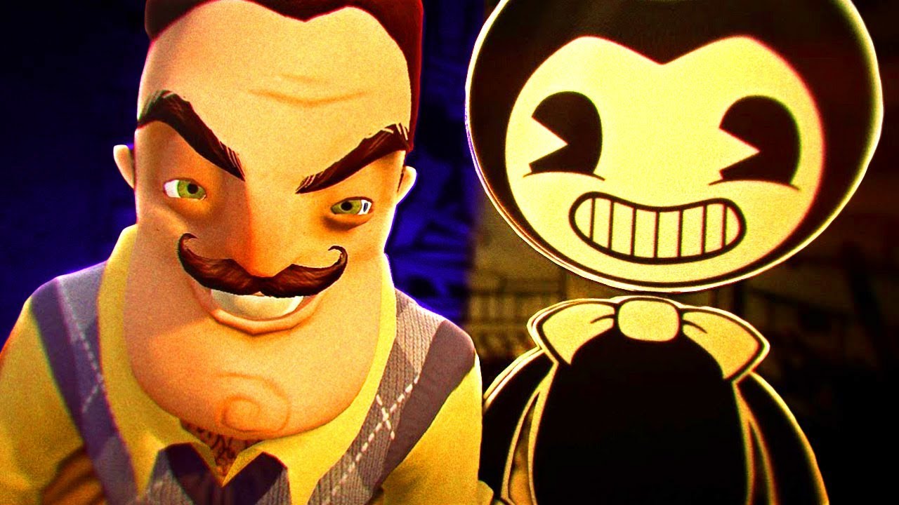 HELLO BENDY! (Hello Neighbor + Bendy) - YouTube