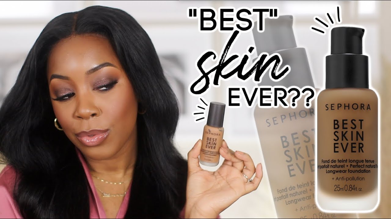 SEPHORA BEST SKIN EVER FOUNDATION WEAR TEST + COLOURPOP WILD CHILD ...