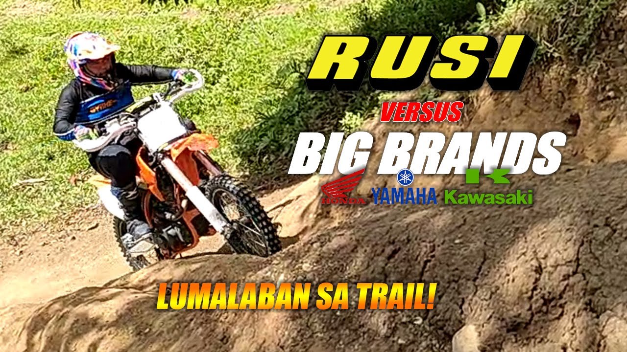 RUSI KRY 200 TRAIL BIKE VERSUS BRANDED BIKES 😱 Lumalaban talaga si RUSI ...