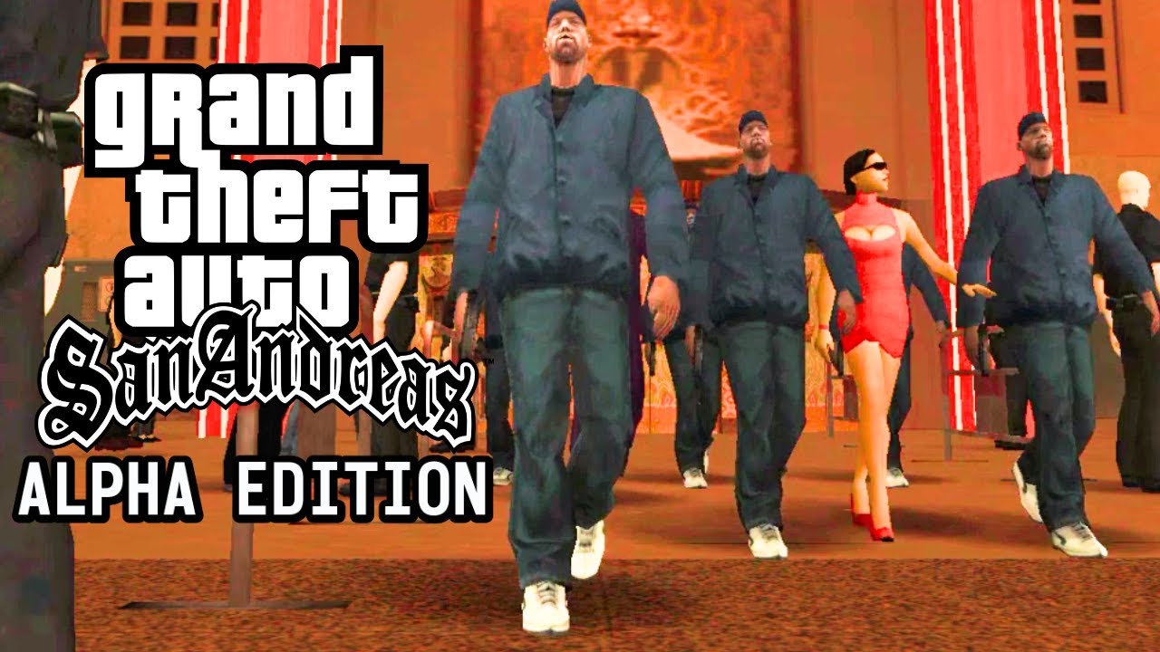 GTA San Andreas Alpha Edition Mission Management Issues - YouTube