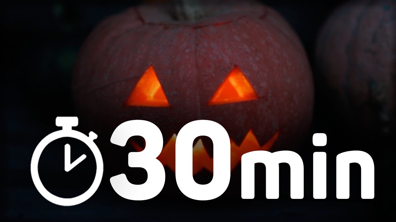 Temporizador Halloween 30 minutos 🎃 | Calabaza con sonidos tenebrosos ...