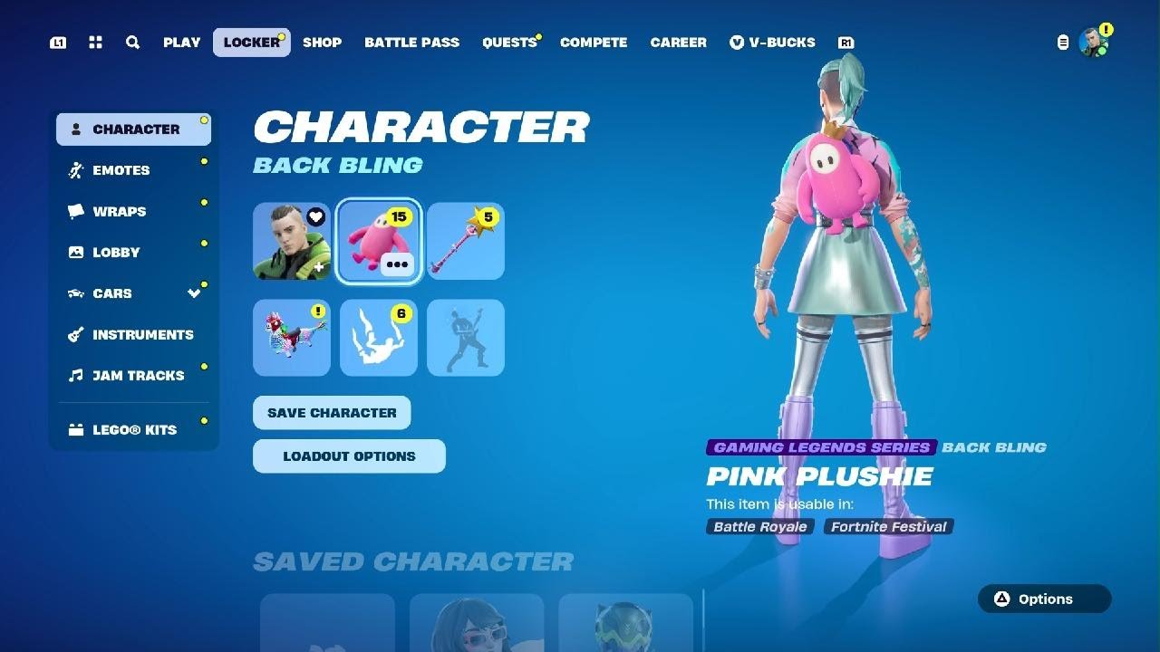 Fortnite cosmetics for Fortnite X Fall Guys - YouTube