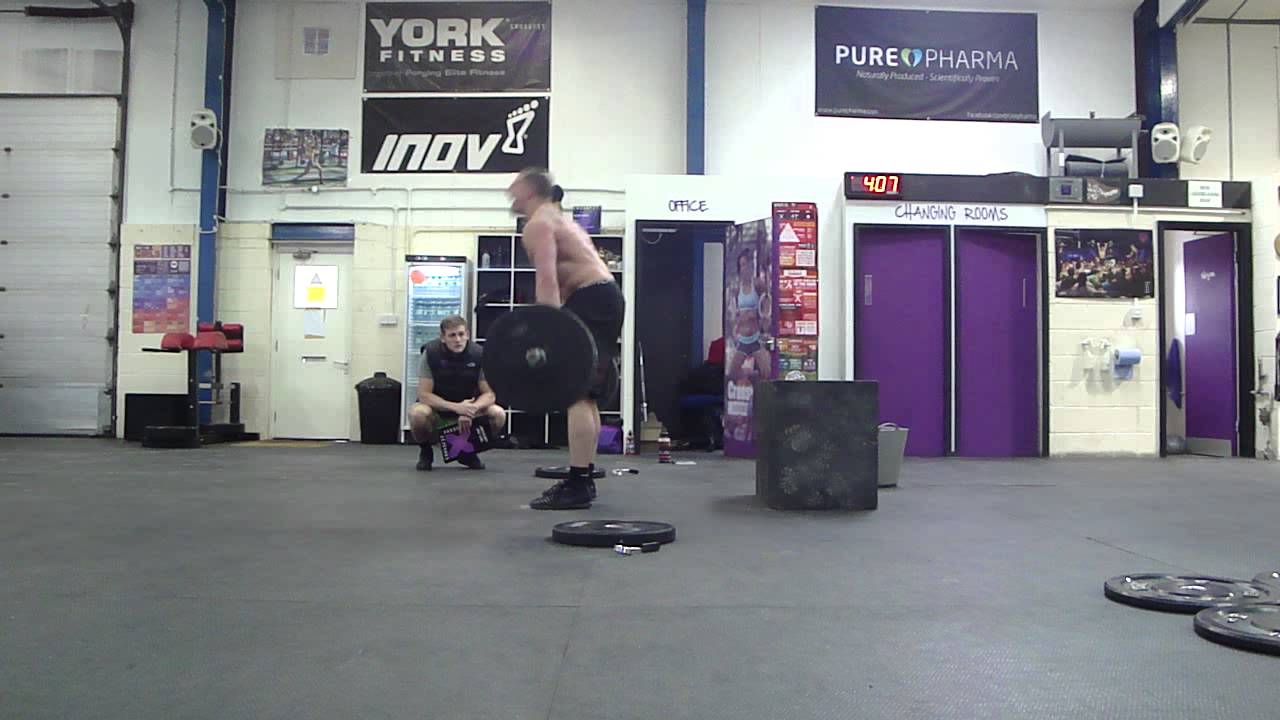 Lee Howe CrossFit OPEN WOD 14.3 - YouTube