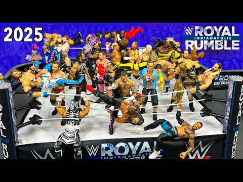 WWE Royal Rumble 2025 Action Figure Match