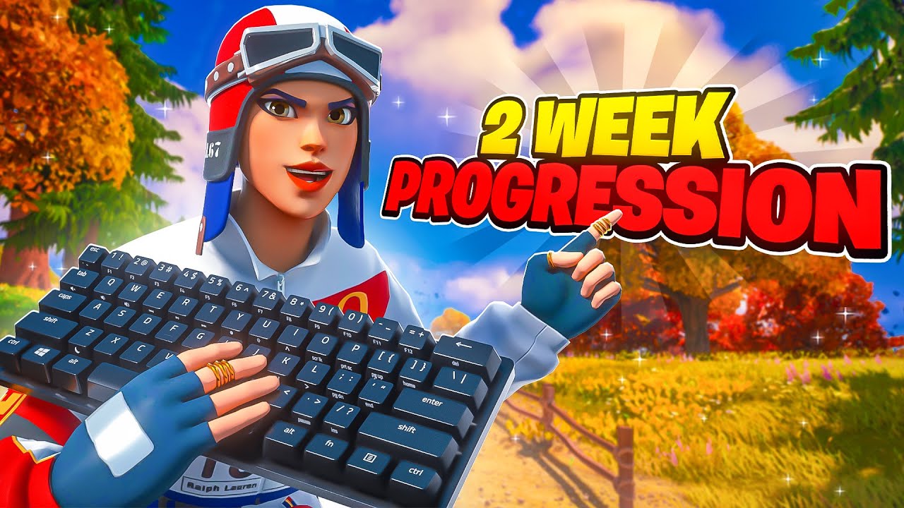 2 WEEK Fortnite Keyboard and Mouse Progression (TIPS) - YouTube
