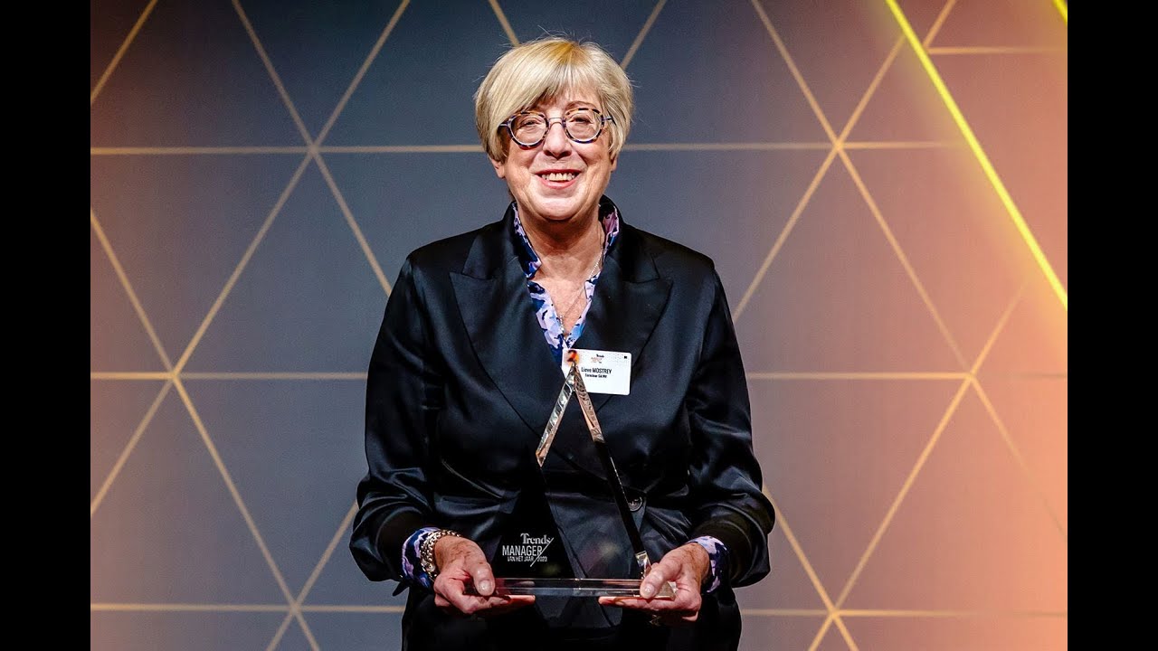 Euroclear's CEO Lieve Mostrey awarded Manager of the Year 2023 🥇 - YouTube