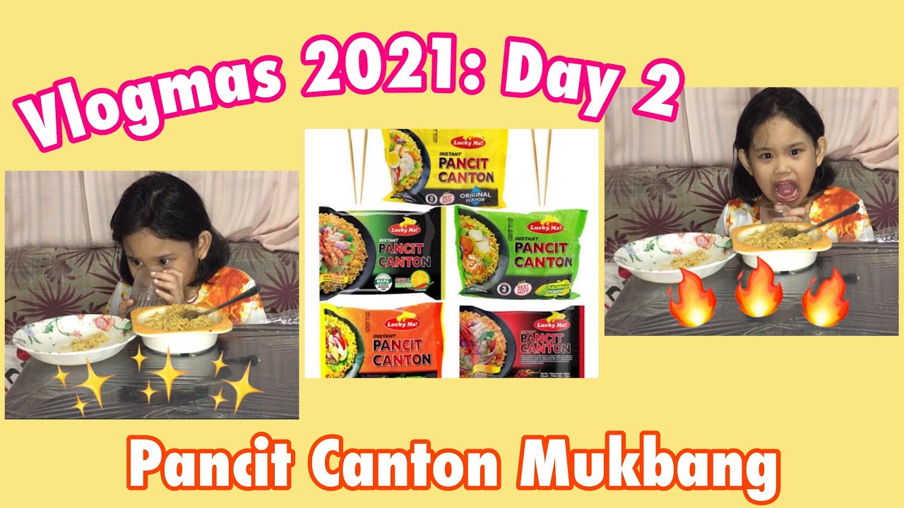 VLOGMAS 2021🎄| PANCIT CANTON MUKBANG | HERA NOREEN VLOGS - YouTube