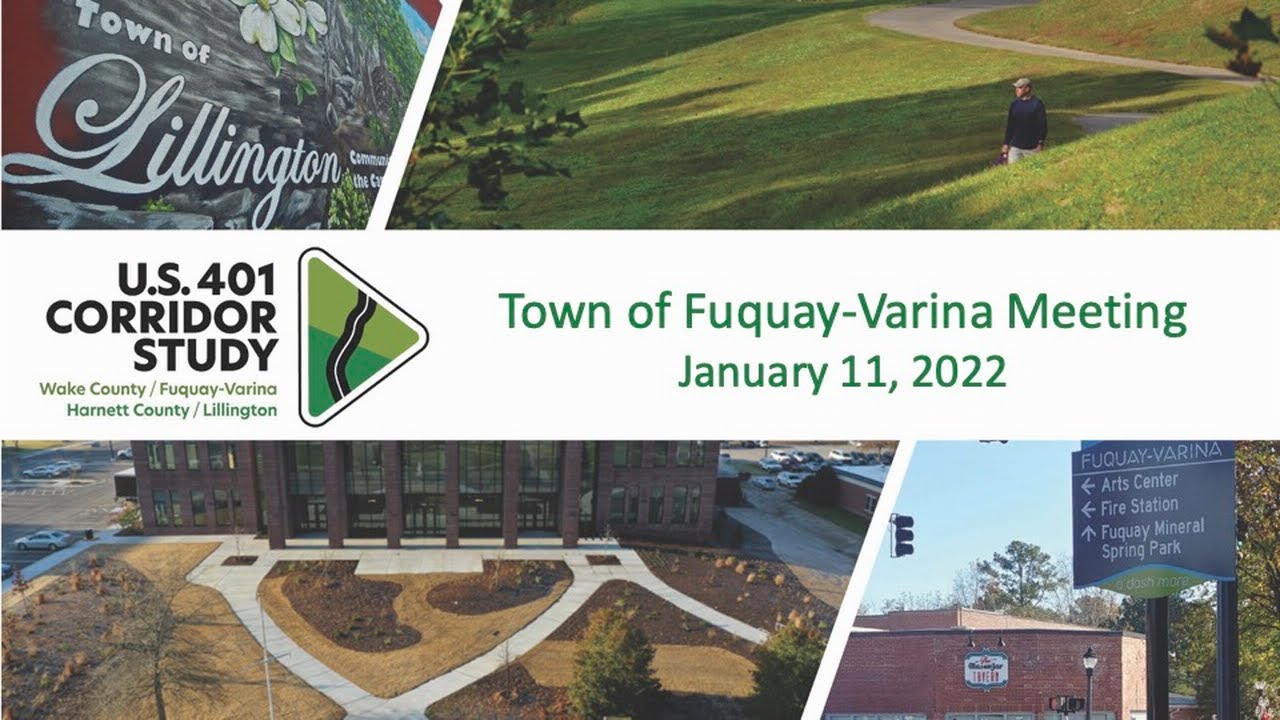 US 401 Corridor Study Meeting - YouTube