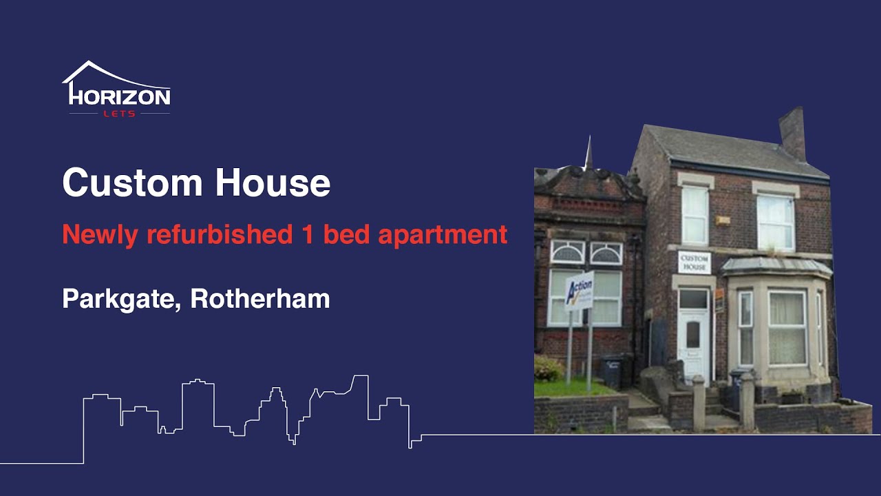 1 Bedroomed Apartment, Custom House, Rawmarsh Hill, Rotherham S62 - YouTube