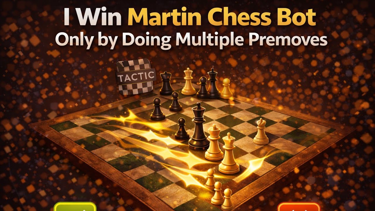 I win martin chess bot only by doing multiple premoves - YouTube