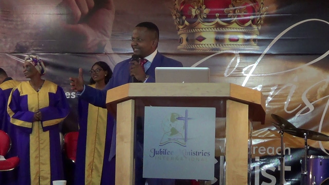 Apostle N Rathebe There is power in the name of JESUS - YouTube