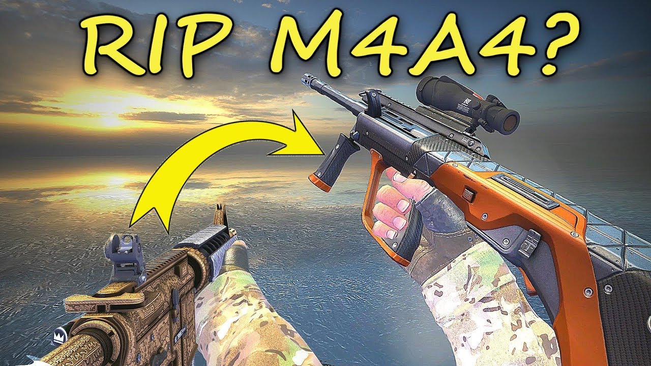 CZEMU grasz jeszcze M4A4?! - AUG vs M4 | Mervo - YouTube