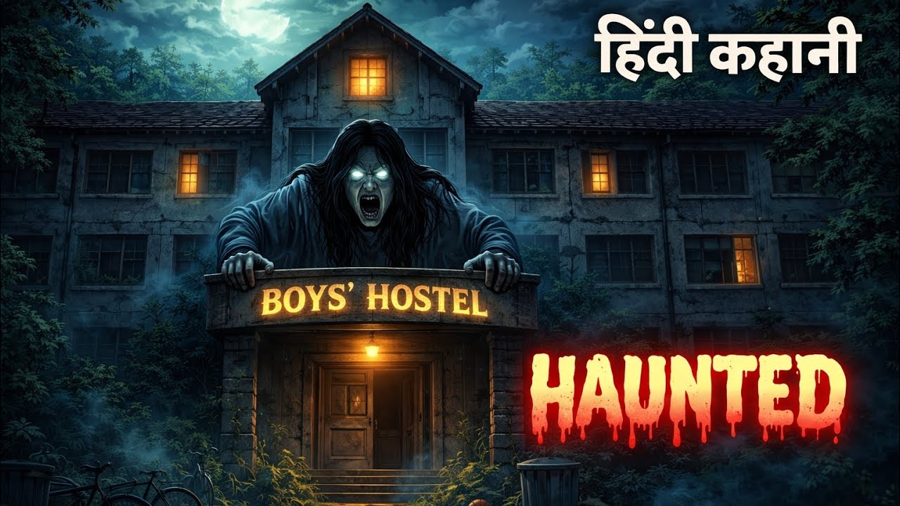 Haunted Boys Hostel 😱 | हिंदी Horror Story | Ghost Hostel Kahani - YouTube