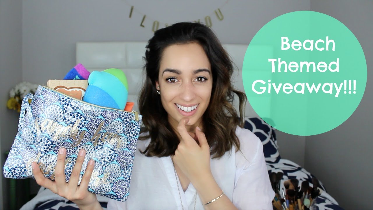 Subscriber Giveaway! (Beach Themed Giveaway!!) - YouTube