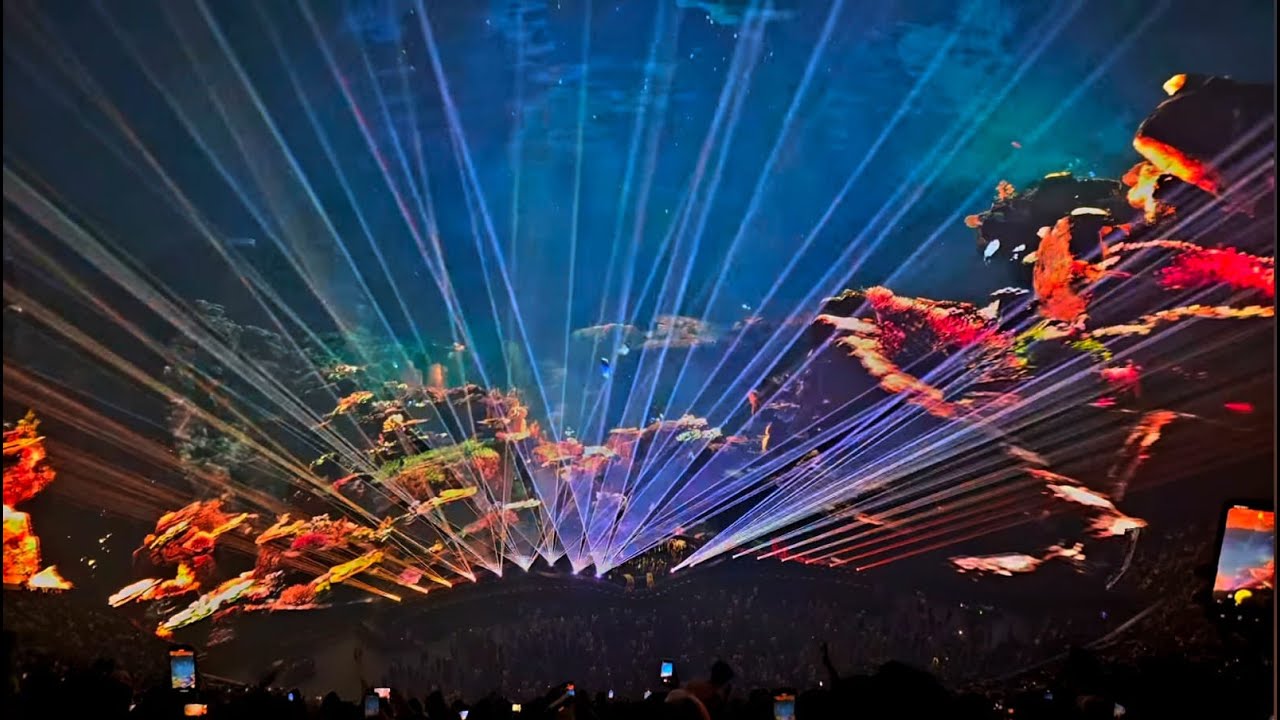 The Sphere Las Vegas Epic Full Screen Intro - Tomorrowland X Insomniac ...