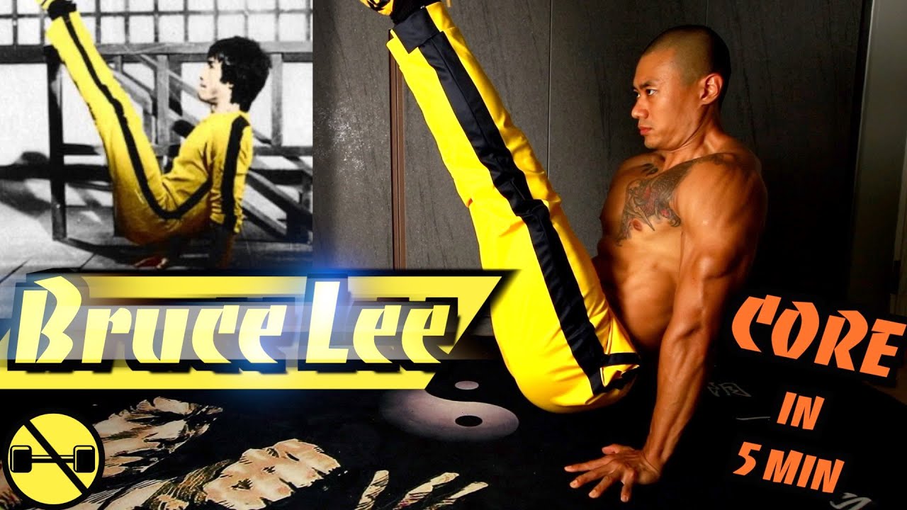 Bruce Lee Core Training (how to build insane core strength) - YouTube