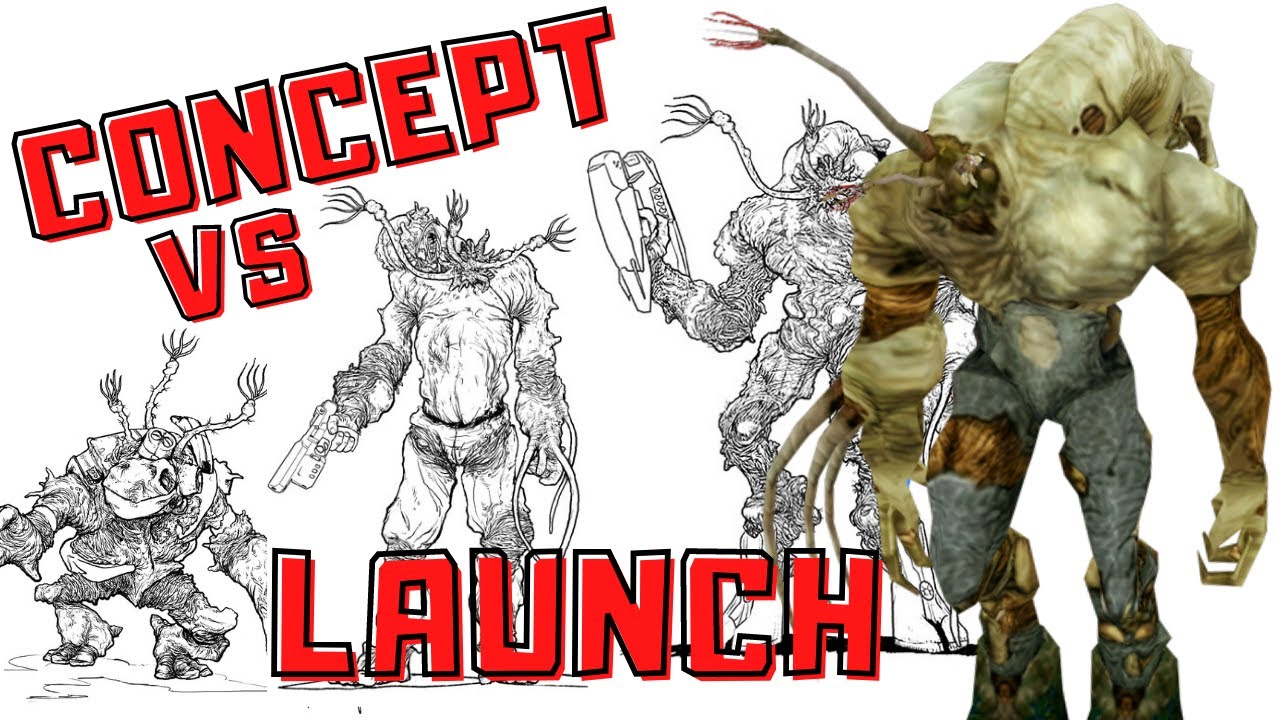 Halo Concept Art Evolution - The Flood Combat Form - YouTube