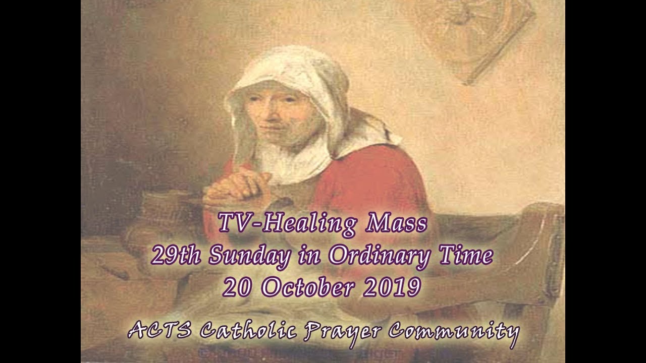 The SM Megamall TV Healing Mass (October 20, 2019) - YouTube