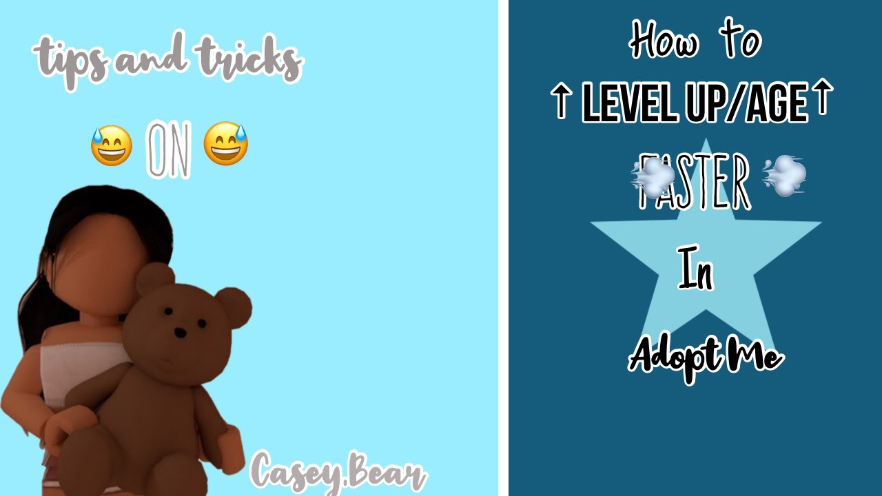 How to age up your pages in adopt me faster 💨 in adopt me | 🐻Casey.Bear ...