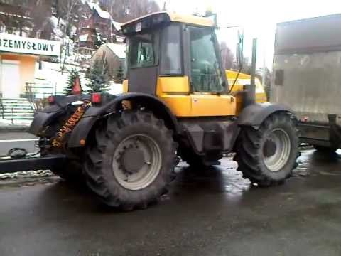 JCB Fastrac 185-65 z przyczepą SCHMITZ 2 - YouTube