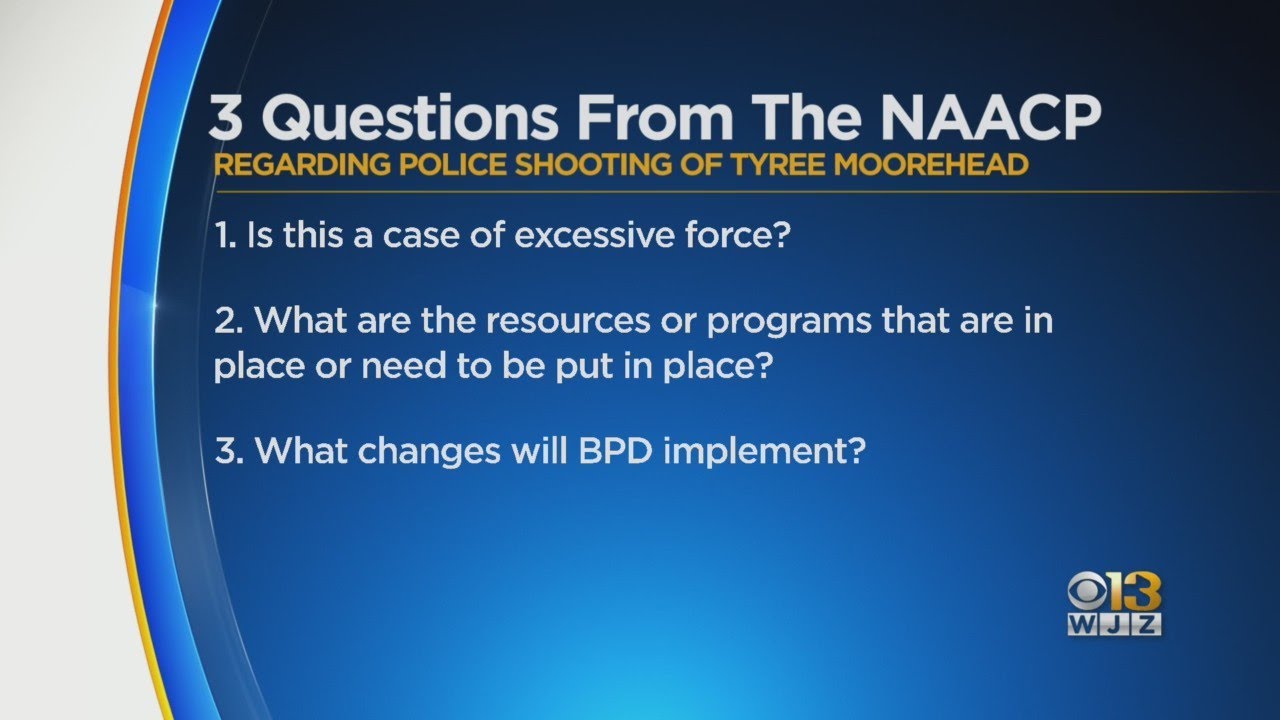 NAACP questions whether Baltimore officer used excessive force when he ...