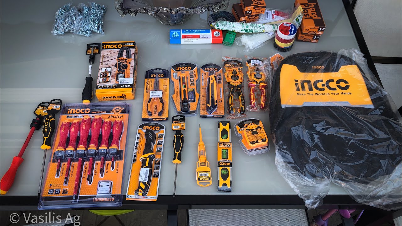 Review Ingco ηλεκτρολογικών εργαλείων ; - YouTube