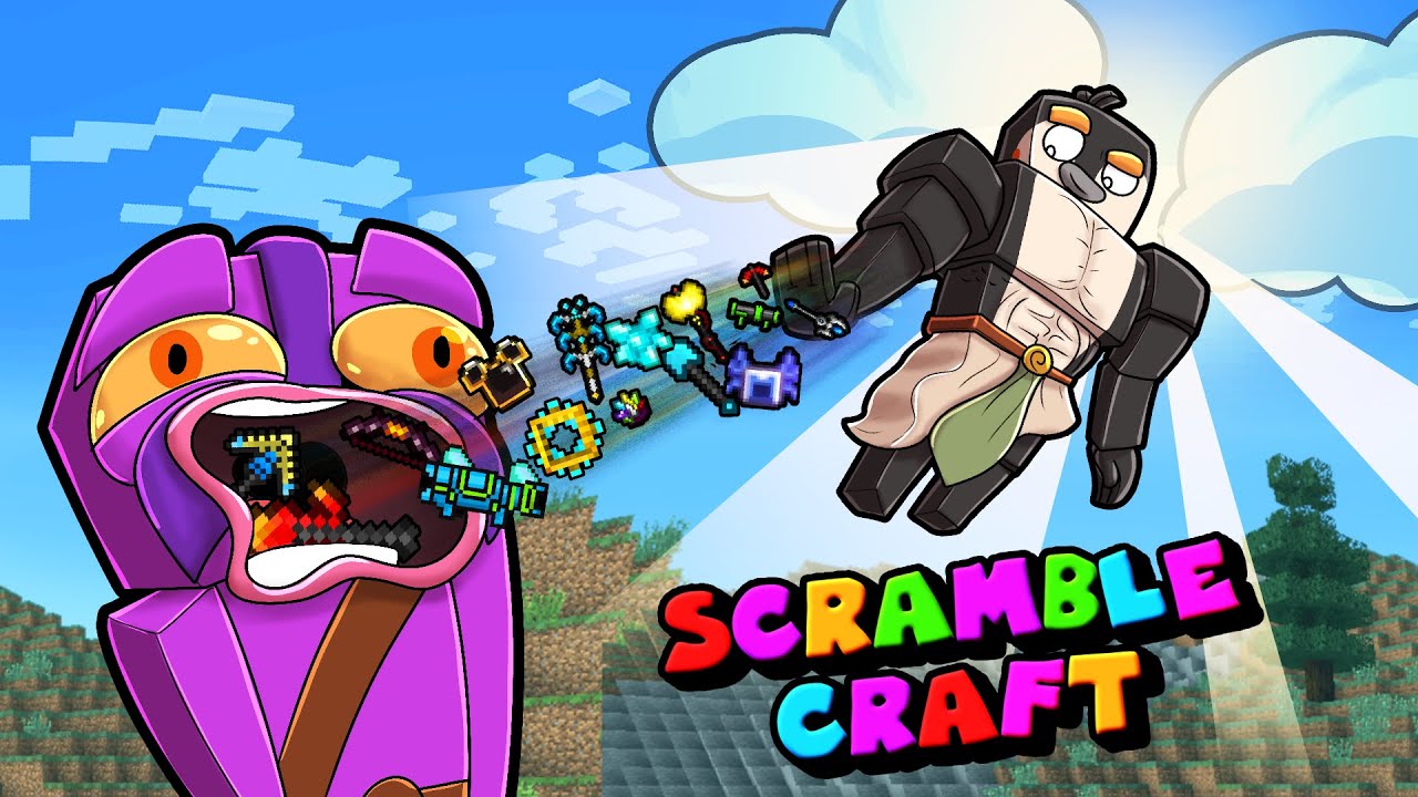 Most POWERFUL Player on the Server? (Scramble Craft) - YouTube