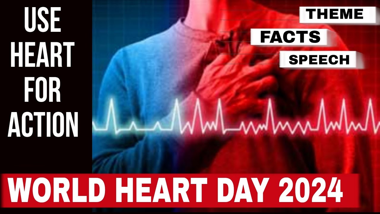 World Heart Day 2024 | Theme | Use Heart for Action | Heart Day Speech ...