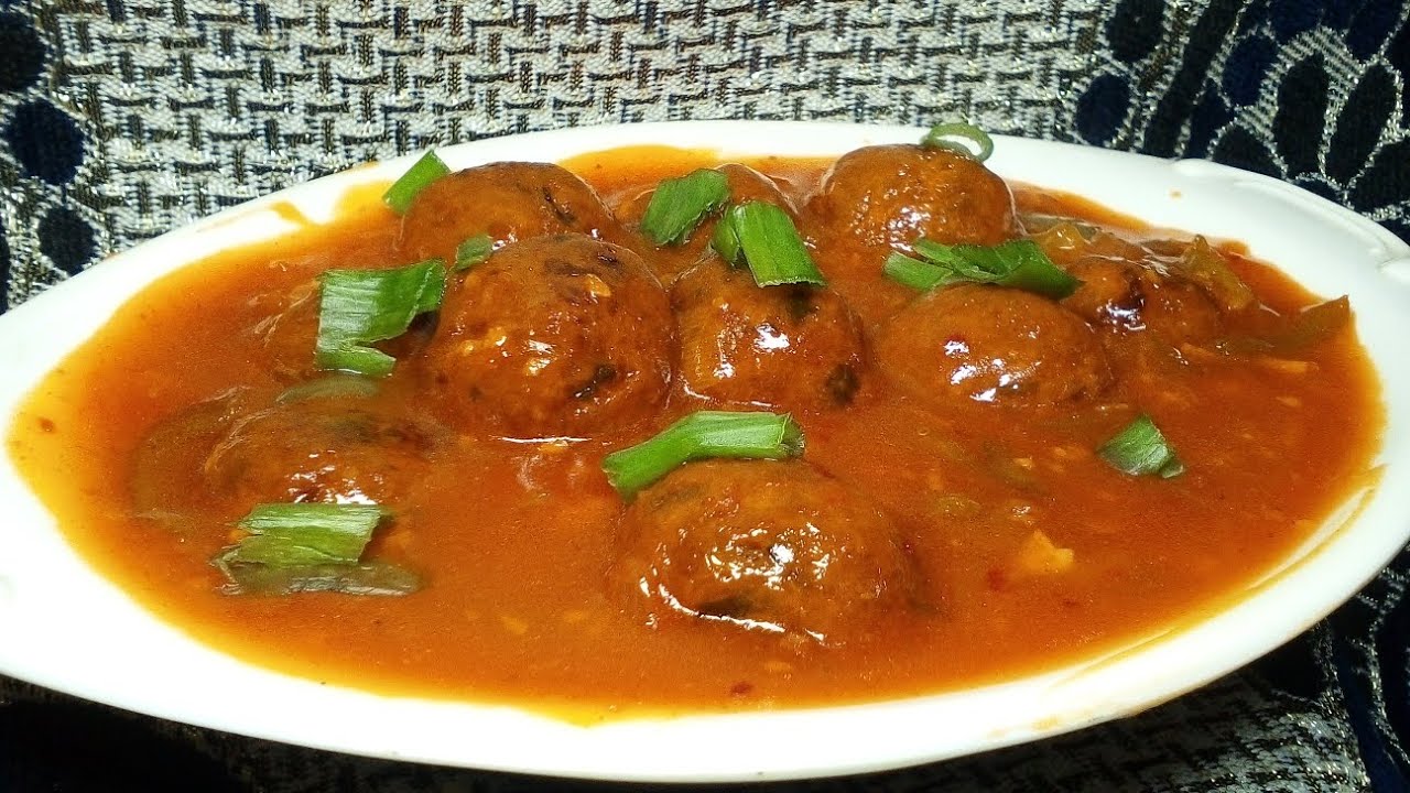 Gravy Manchurian recipe | Street style Gravy Manchurian | Mix vegetable ...