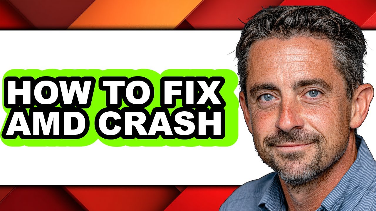 How to Fix Amd Crash - Full Guide - YouTube