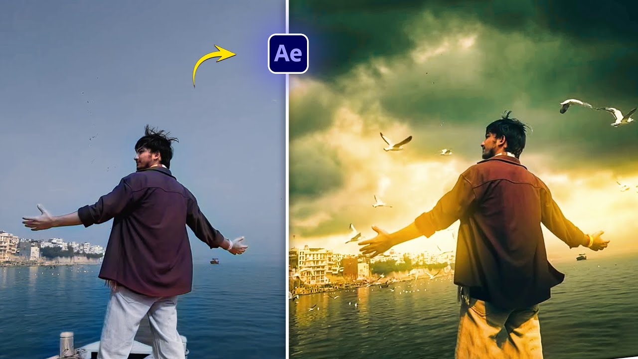 How To Create Dreamy Glow Effect In After Effect | Cinematic Glow ...