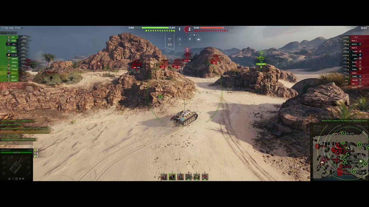 WOT tier 10 USA Tank Destroyer T110E3 daily play XIX 坦克世界（战车世界） - YouTube