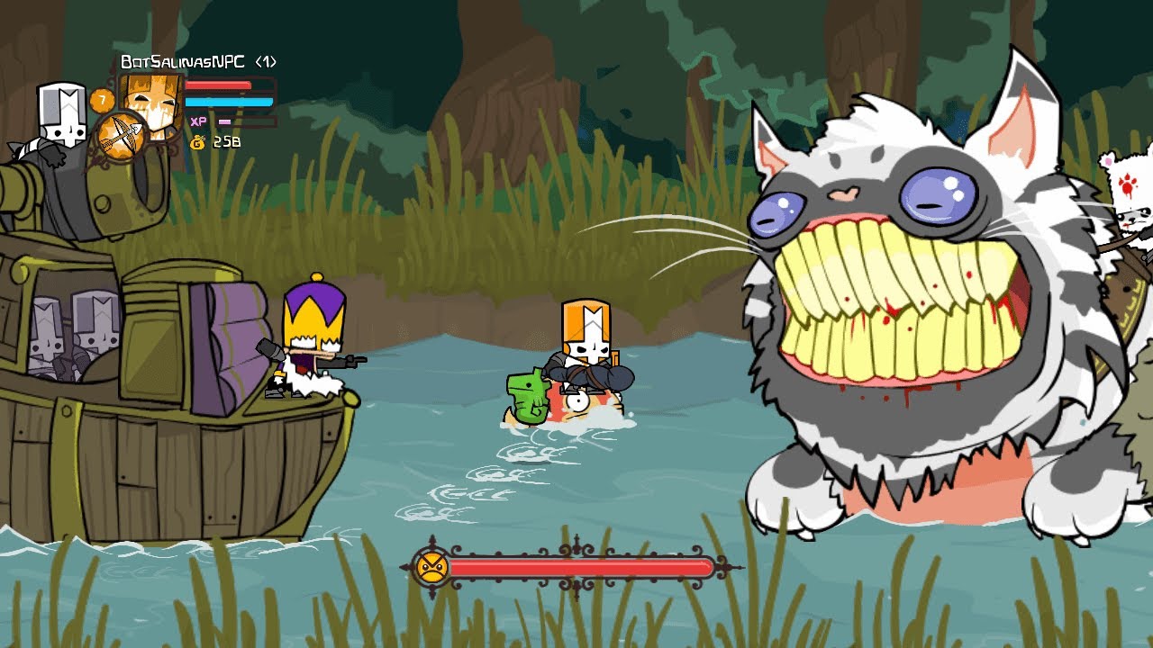 Castle Crashers #2 [Troll Mother / Giant Troll / CatFish] - YouTube