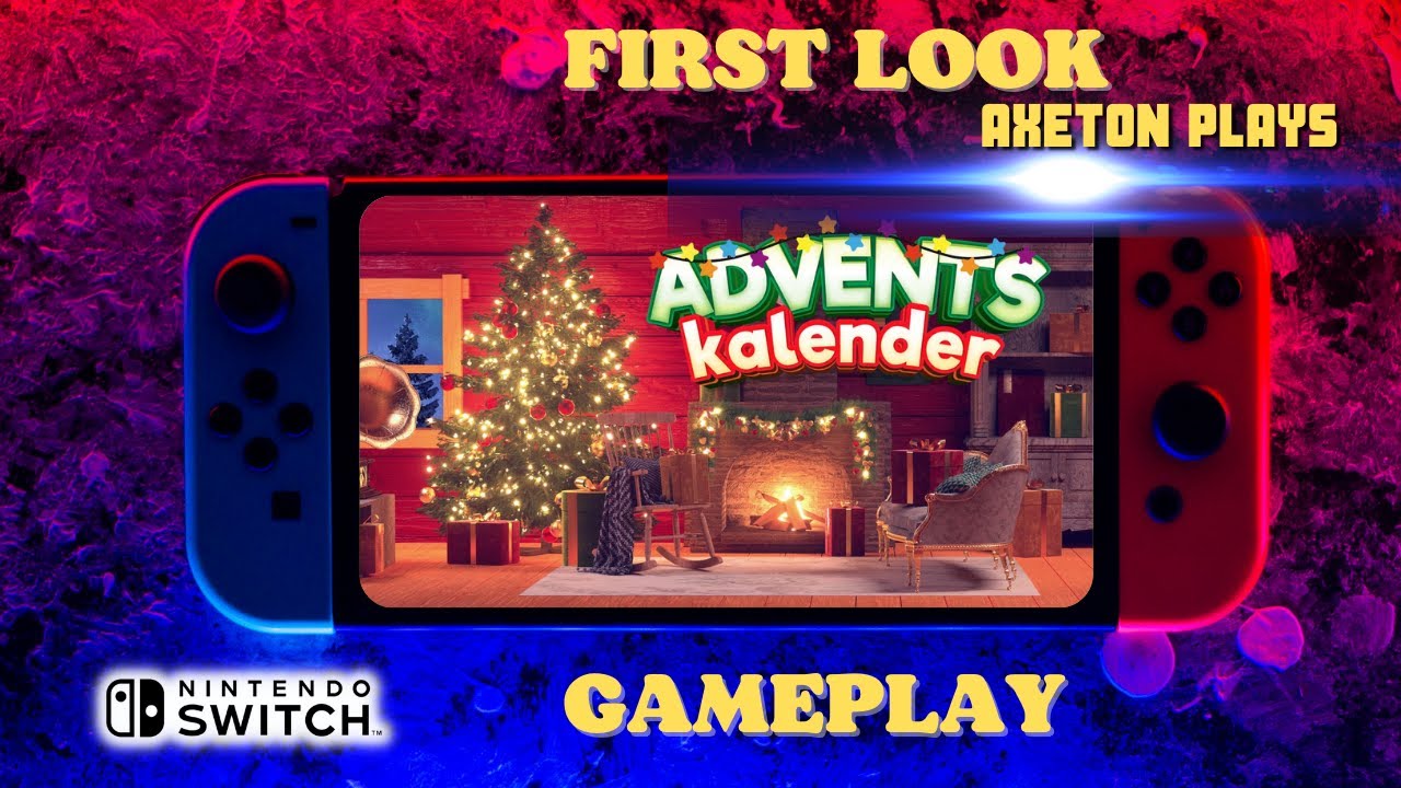 Adventskalender | Advent Calendar | Switch Gameplay | First Look Let´s ...
