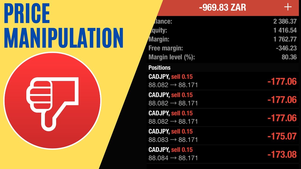 Price manipulation | South African Broker - YouTube